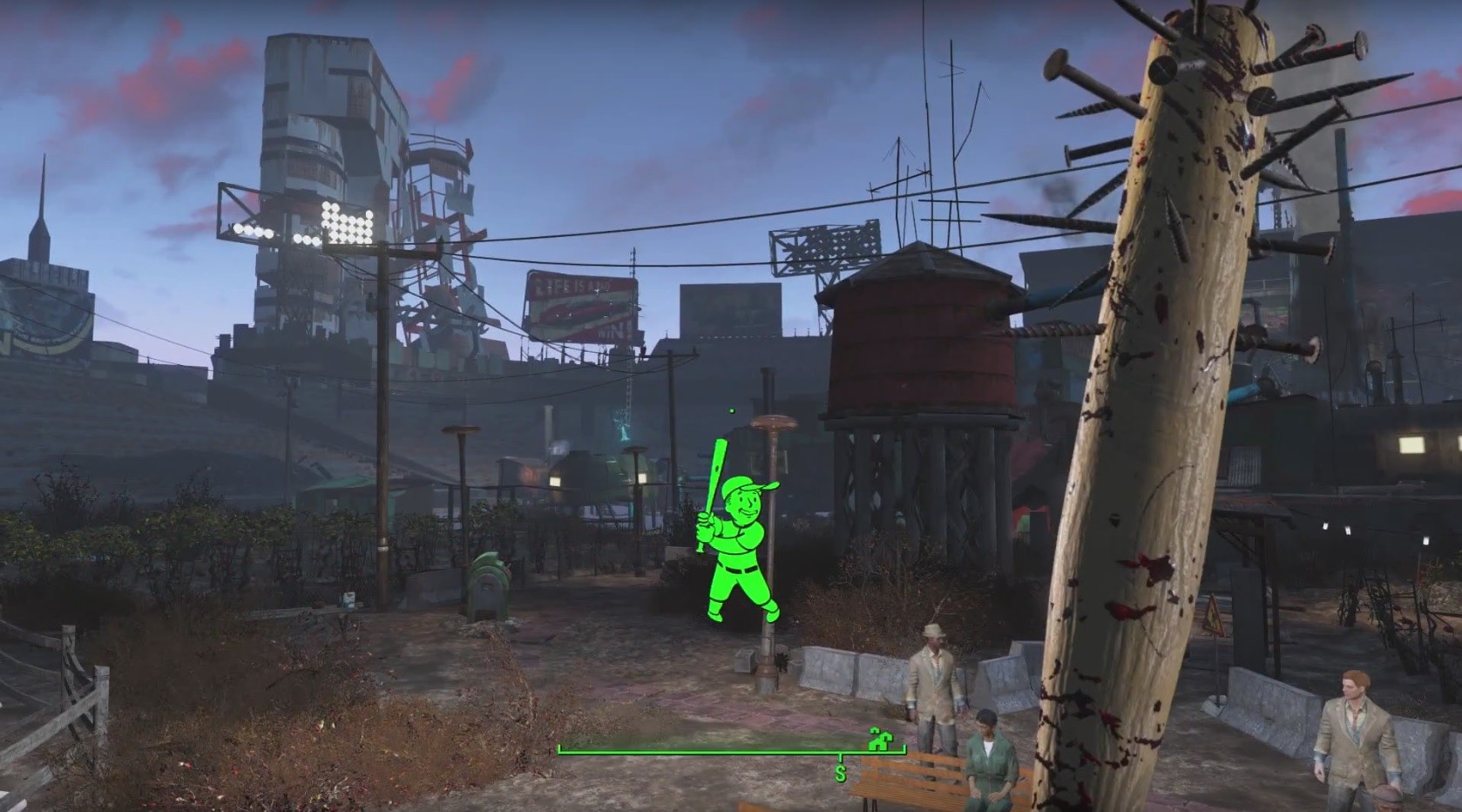 Fallout 4 file des coups de battes en vidéo - Next Stage