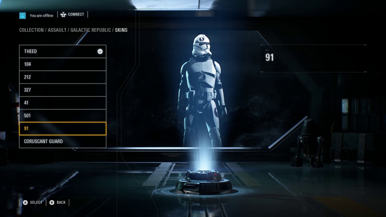 Star Wars Battlefront 2 : Les skins de personnages en fuite - Next Stage