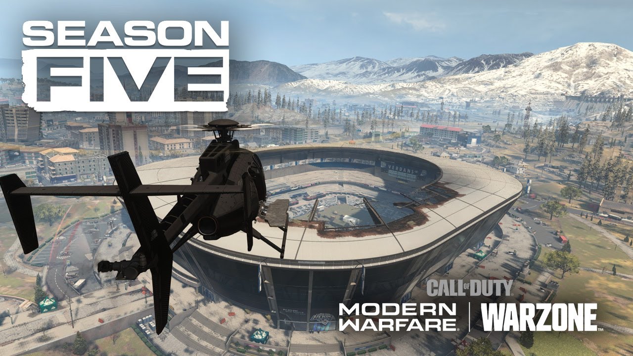 Warzone : Un aperçu du Train et du Stade avec le trailer de la saison 5 ...