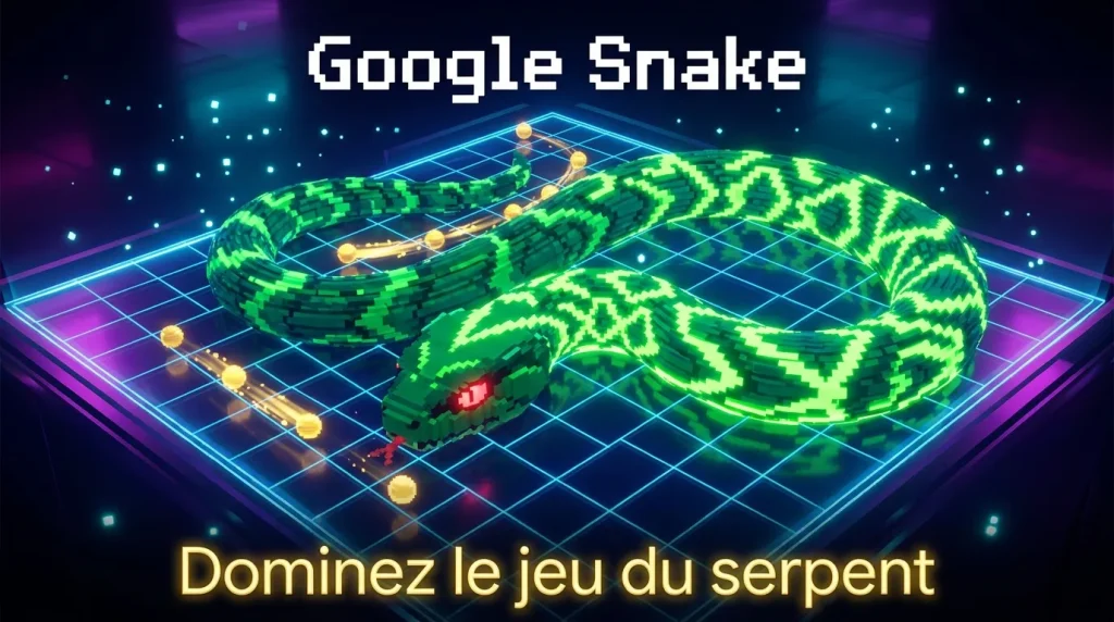Google Snake : dominez le jeu du serpent - Next Stage
